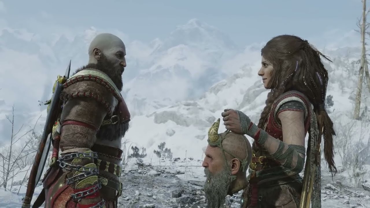 God of War Ragnarok - Kratos tears after seeing a path he never ...