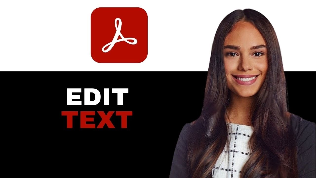 How to Edit Text with Adobe Acrobat Pro 2025 - YouTube