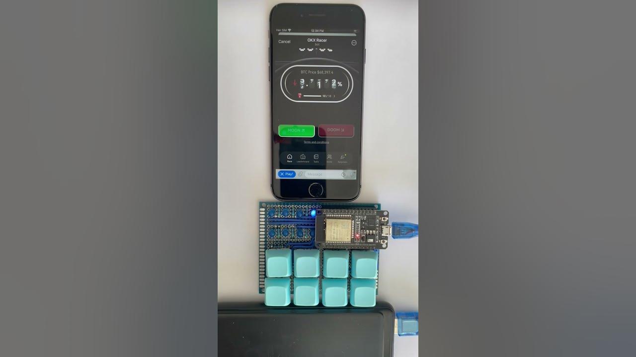 ESP32 bluetooth mouse bot - YouTube