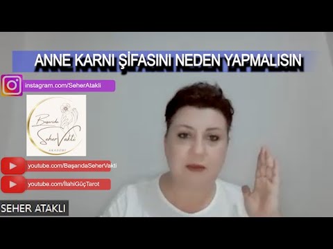ANNE KARNI ŞİFASINI NEDEN YAPMALISIN - YouTube