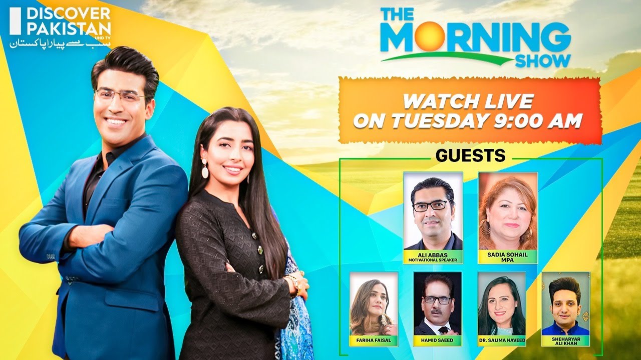 Watch "The Morning Show" with Ali Abbas - Motivational Speaker and ...