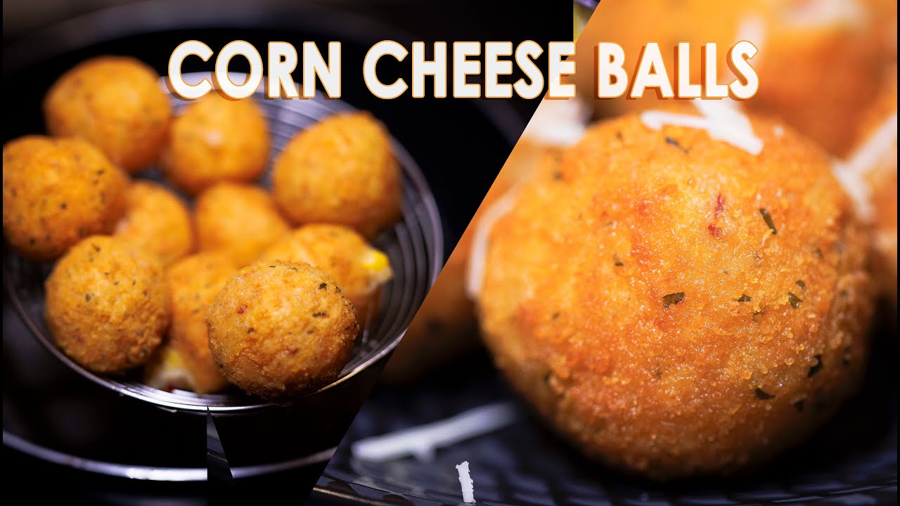 CHEESE CORN BALLS RECIPE | TASTY SNACK IDEAS - YouTube