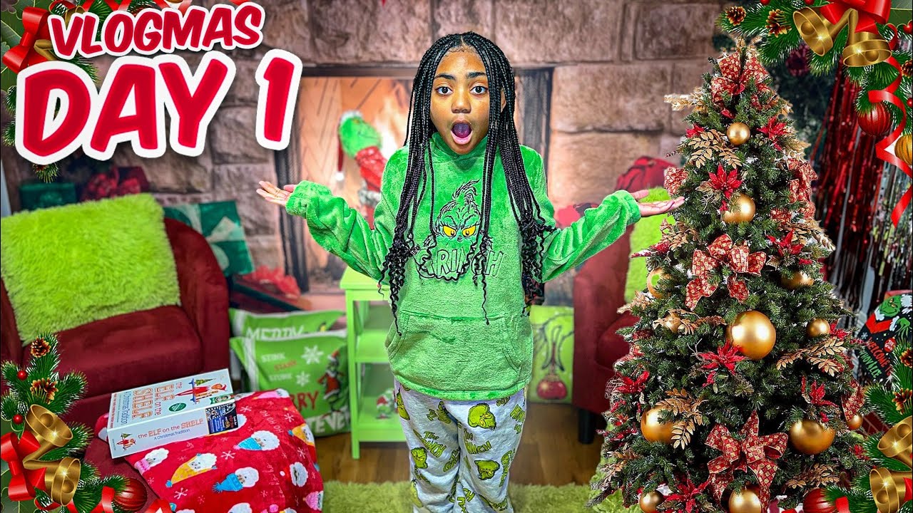 VLOGMAS DAY 1: NEW HOLIDAY INTRO! - YouTube