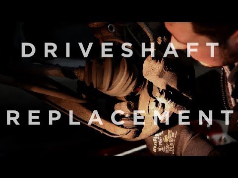 How to remove, install or replace a drive shaft in 4 minutes or less ...