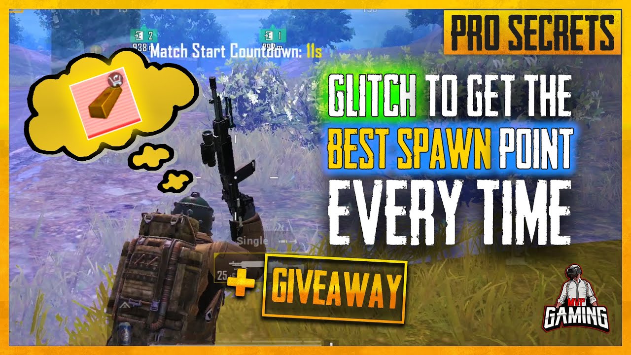 Metro Royale Glitch To Get The BEST SPAWN POINT EVERY TIME To Be In ...