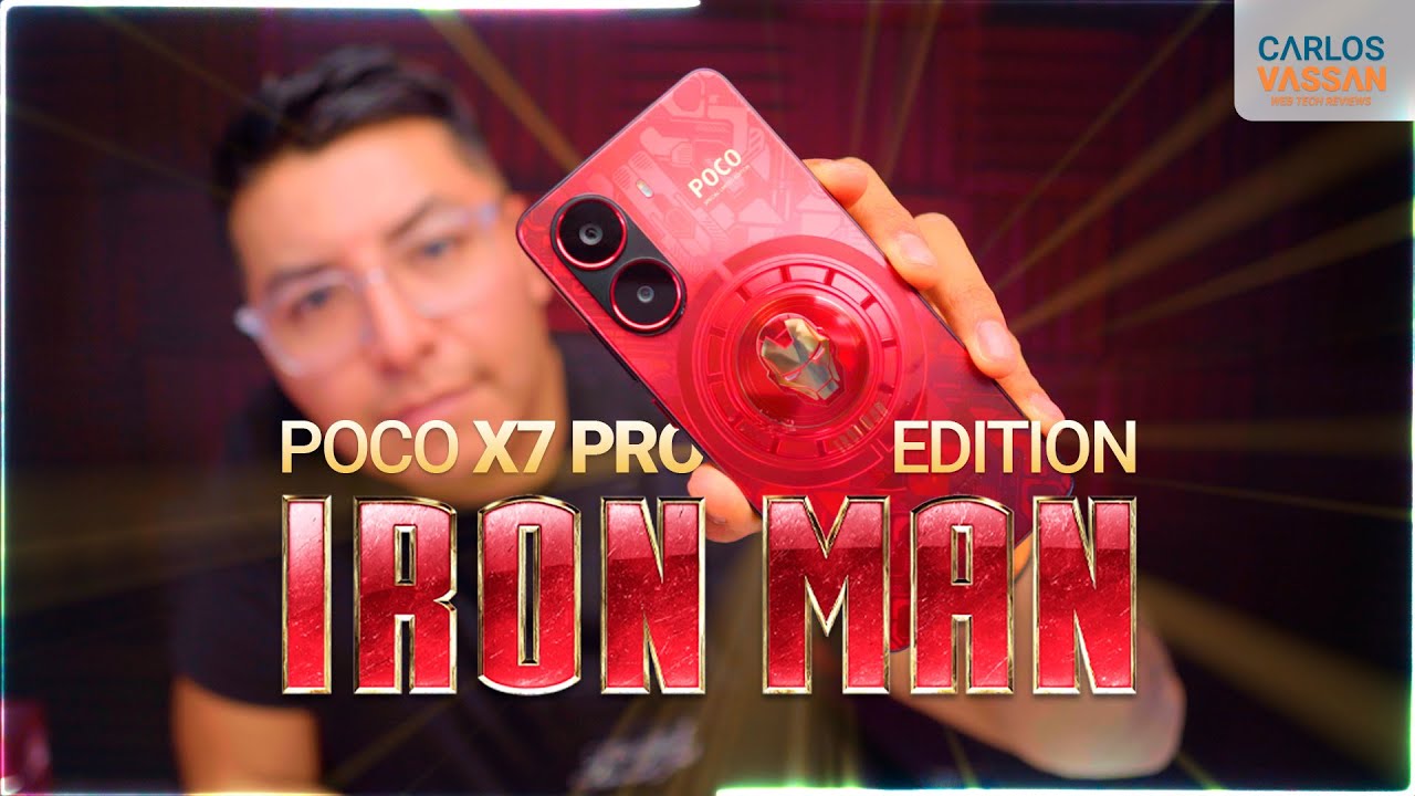 Poco X7 Pro IRON MAN EDITION | Unboxing en Español - YouTube