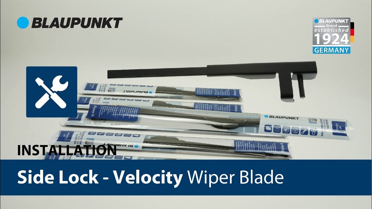 How to Install Side Lock Velocity Blade with M3 Adapter - Blaupunkt ...