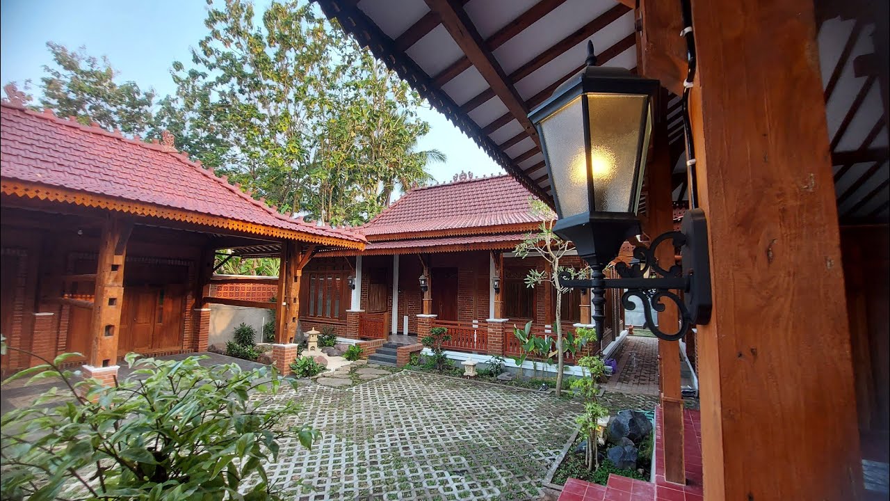 Video panjang & lengkap interior,eksterior Rumah Jawa Limasan klasik ...