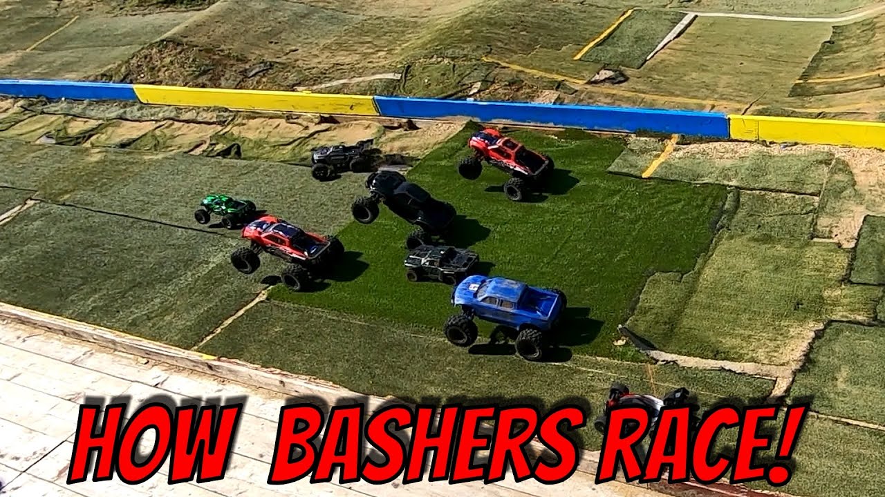 HOW BASHERS RACE! (raw footage, no music) - YouTube