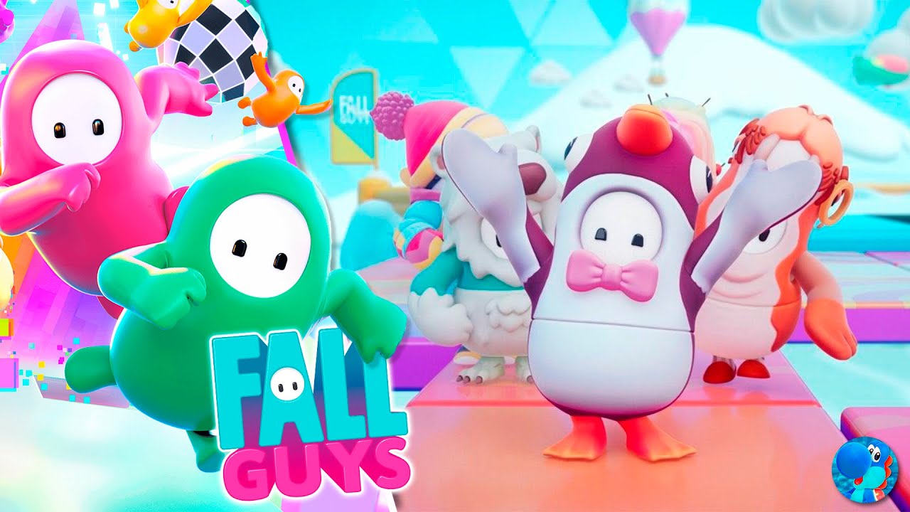 🐧 ¡Noche de Fall Guys con @PokezXZ! | Yoshi Oceanic - YouTube