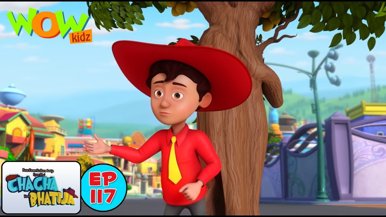 Chacha ban gaya ped | Chacha Bhatija | Kids Cartoon Show | Wow Kidz ...