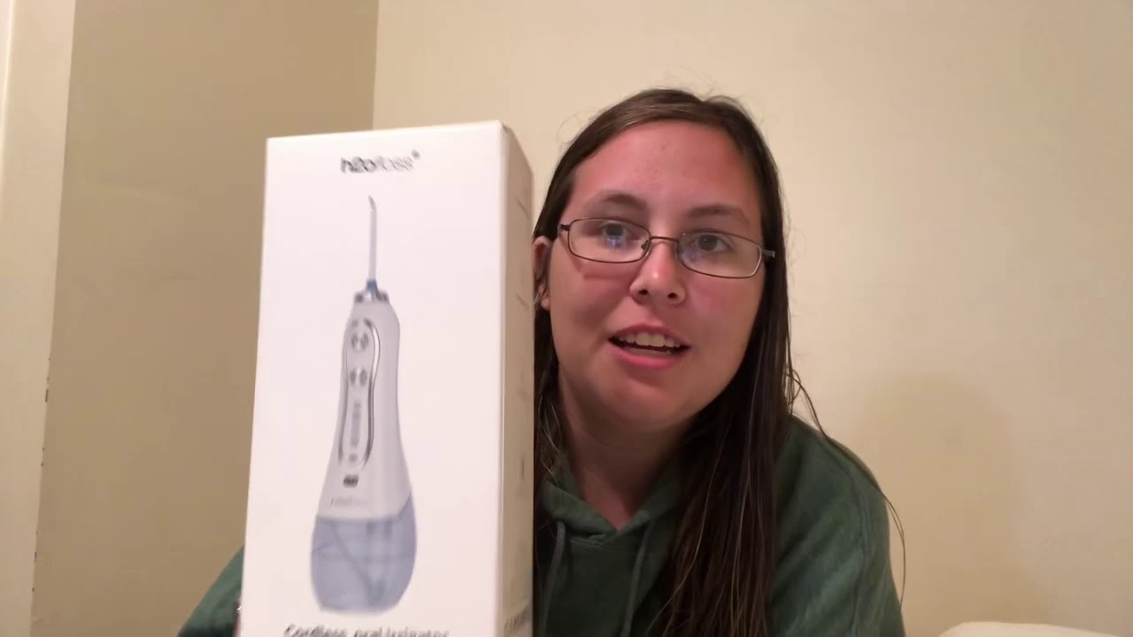 UNBOXED- H2O floss water flosser - YouTube