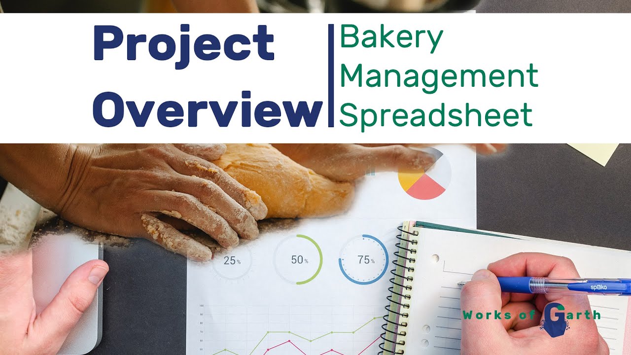Bakery Management Spreadsheet Overview - YouTube