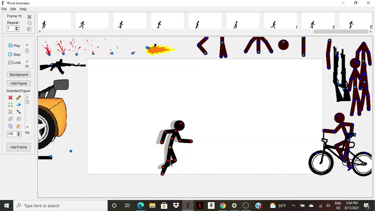 How to Make An Action Movie (Pivot Animator Style) #pivotanimator # ...