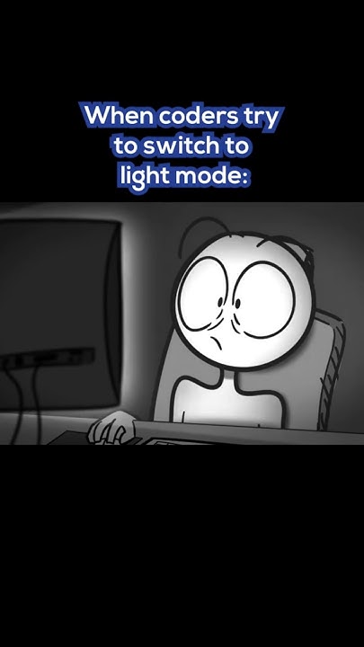 Programmers love for dark mode 😅 #coding #python #programming - YouTube