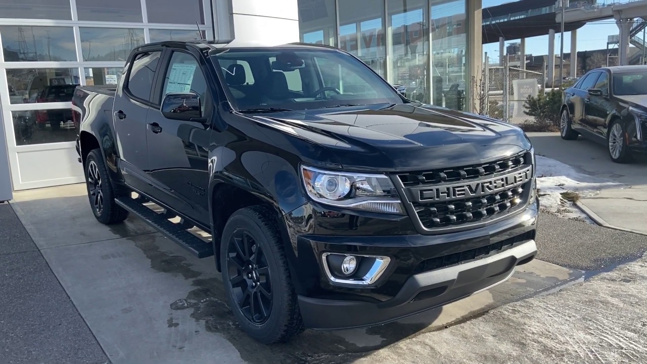 New Black 2020 Chevrolet Colorado LT 4WD Review - GSL GM City | Calgary ...