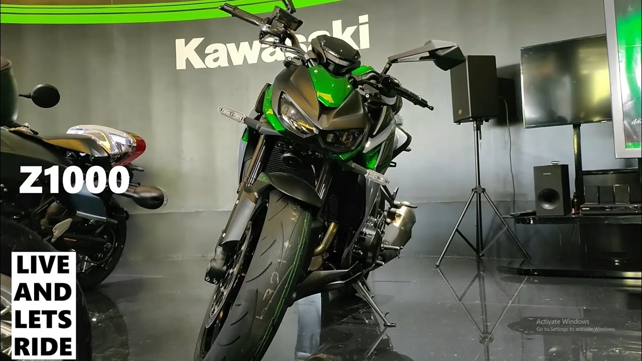Kawasaki Z1000R Walkaround - YouTube