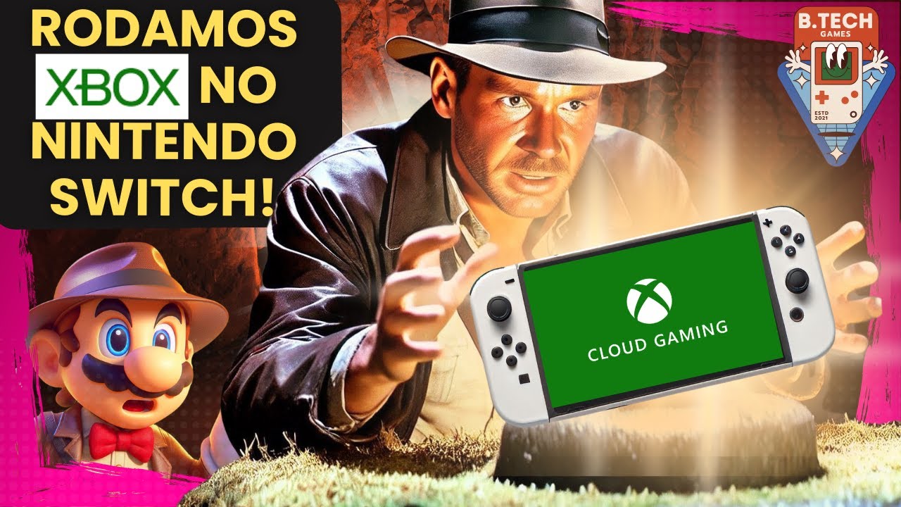 XBOX Cloud rodando no Switch Liso!! Linux - YouTube