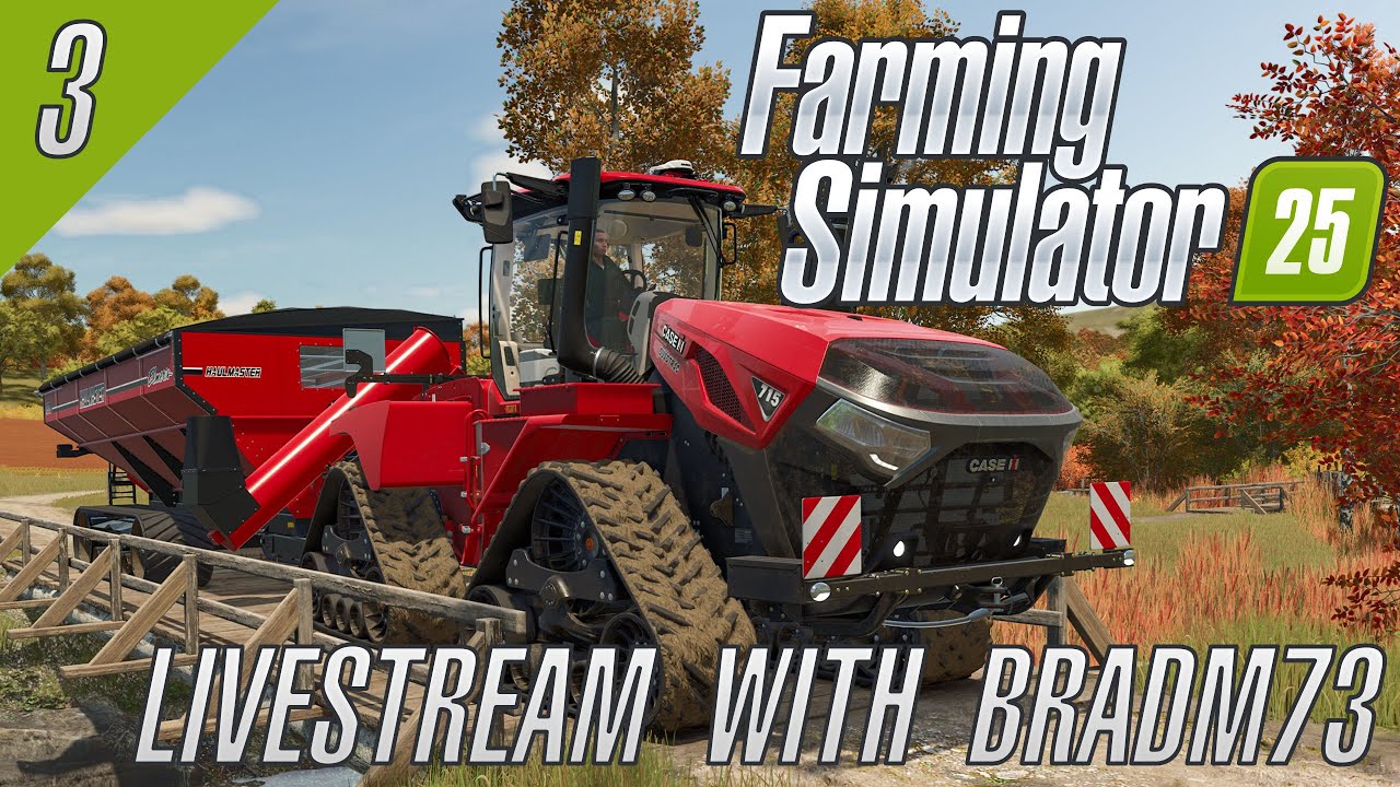 FARMING SIMULATOR 25 - FIRST LOOK - LIVESTREAM #3 - YouTube