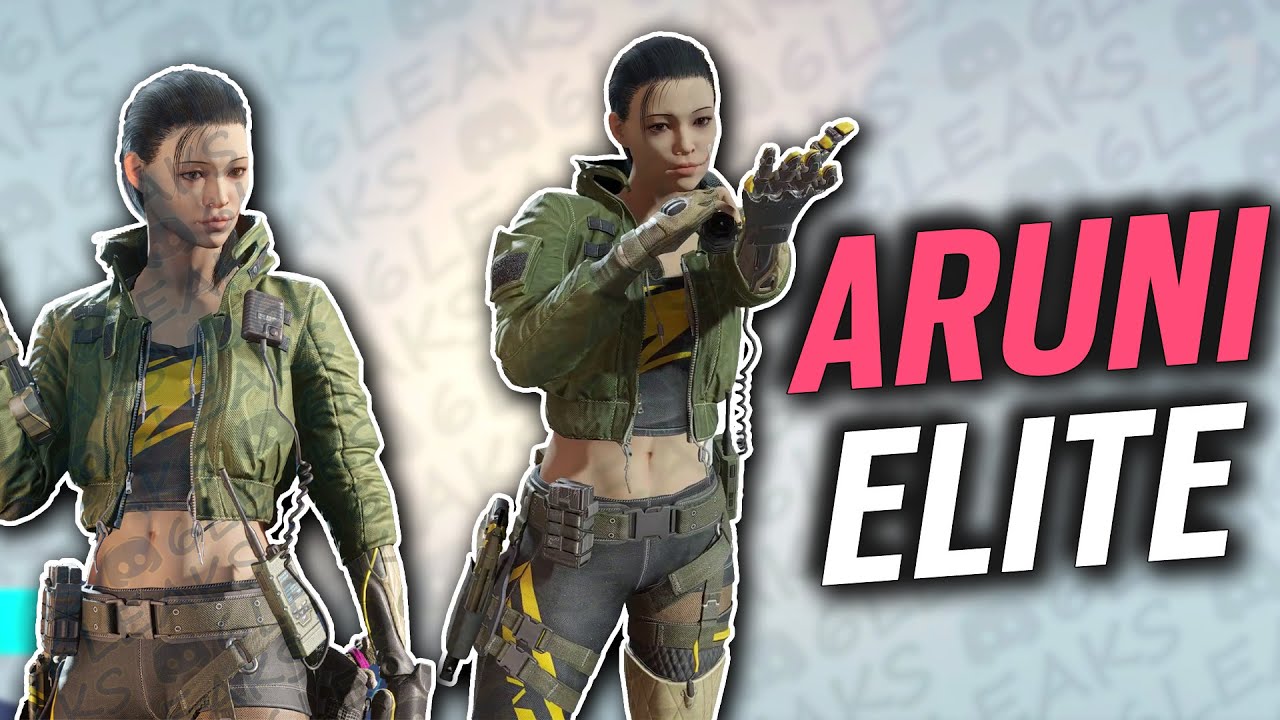 Aruni Elite MVP Animation - Operation Collision Point - Rainbow Six ...