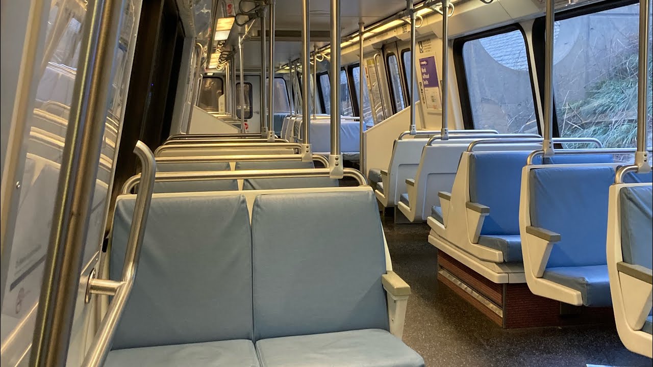 WMATA Yellow Line 6000 Series Ride - YouTube