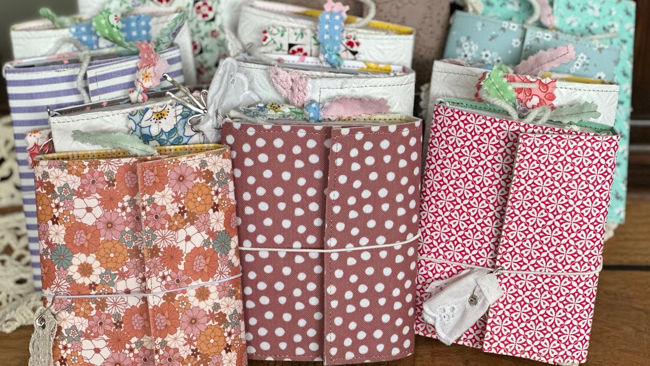 Craft fair idea- faux leather mini travelers notebook folios! Etsy ...