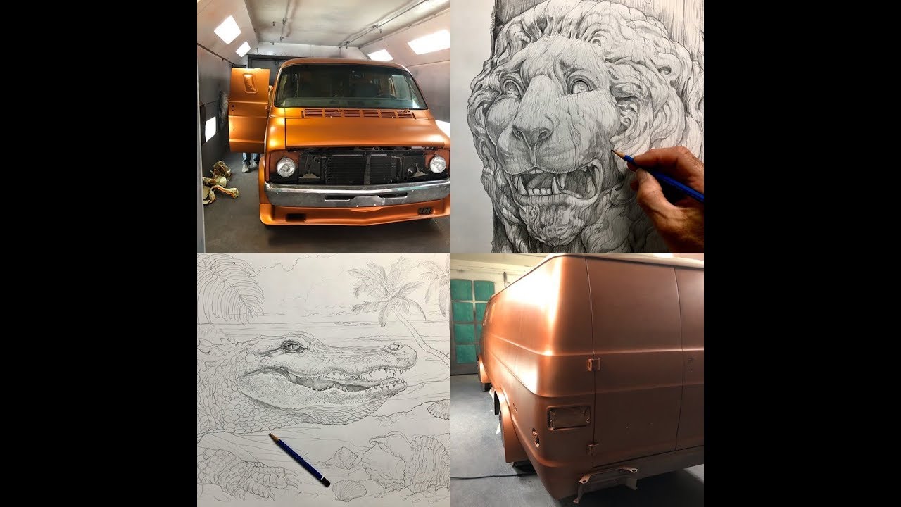 Talented Artist Ed Beard Jr Joins The Let's Roll! Podcast. Watch Him ...