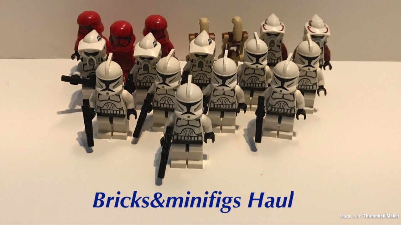 Bricks&Minifigs Minifigure Haul - YouTube