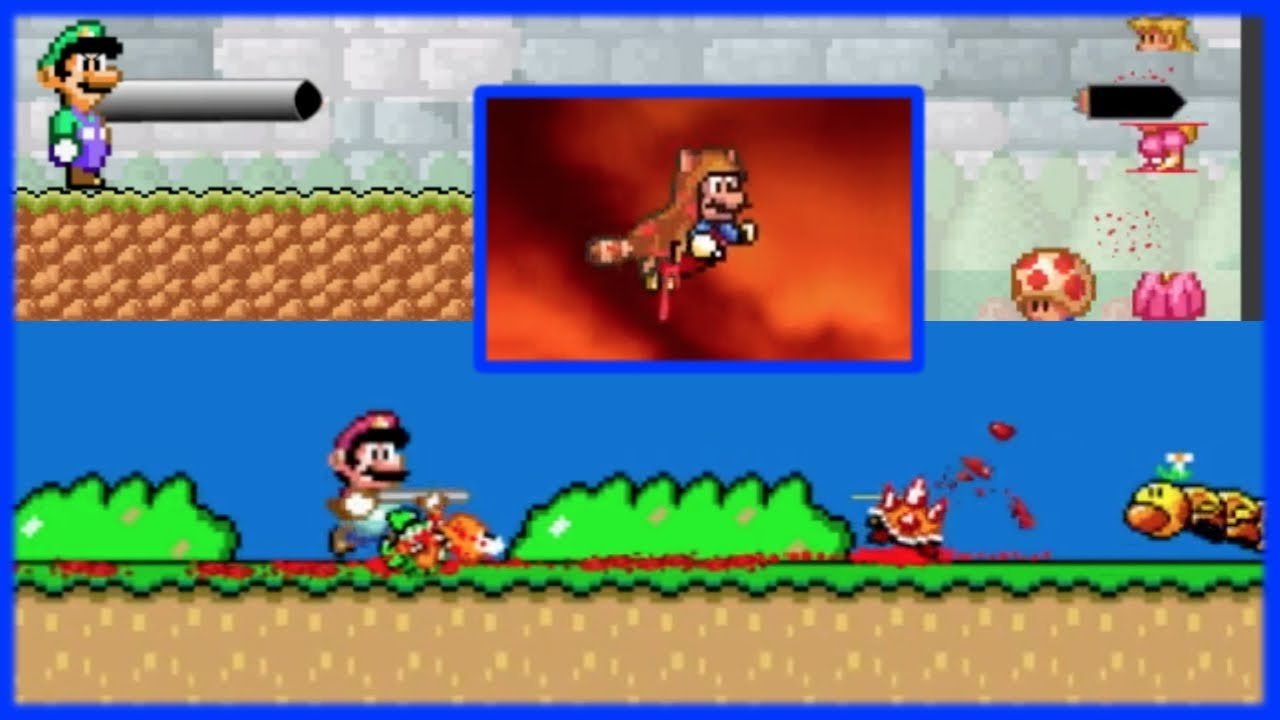 Bloody Mario Games - YouTube
