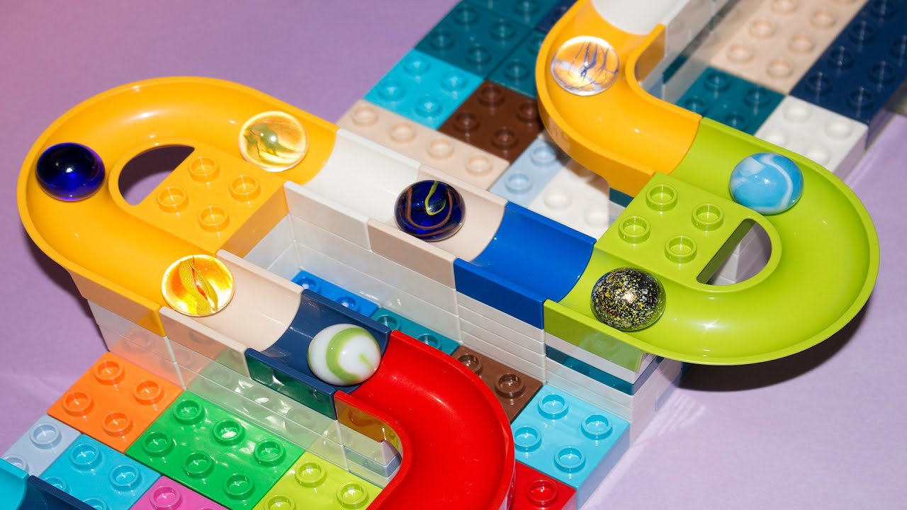 Swirl Marble Run! - YouTube