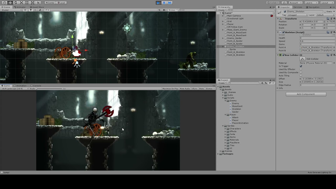 Unity 2D Skeleton with wrong size - YouTube