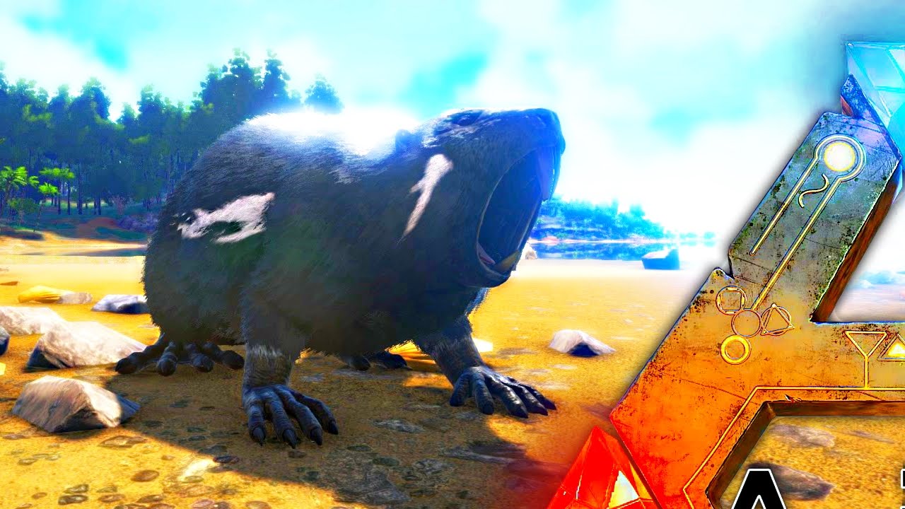 Ark Survival Evolved - PLAY AS DINO MOD UPDATE, ARTHRO, BEAVER ...