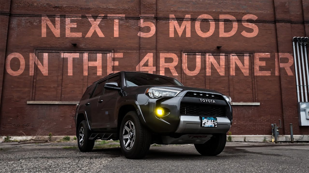 The NEXT 5 MODS on my 2020 Toyota 4RUNNER - YouTube