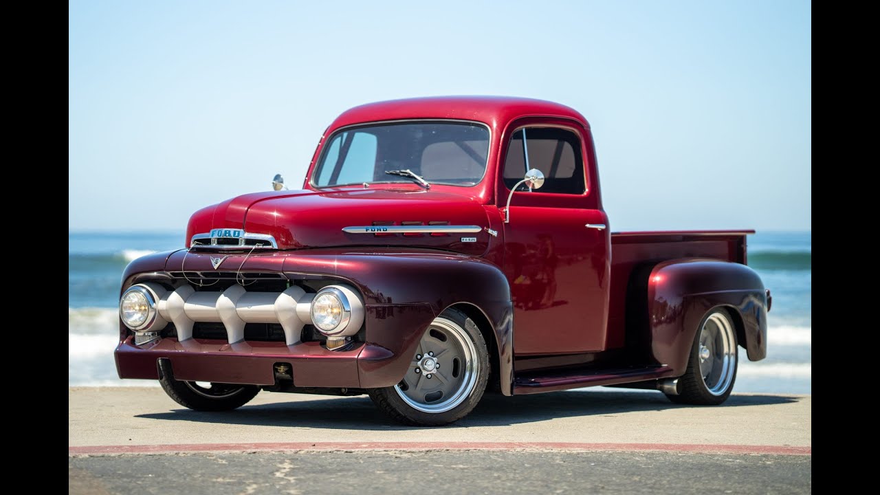 '51 F1 - 6.2L - A morning drive through Rancho Santa Fe - YouTube