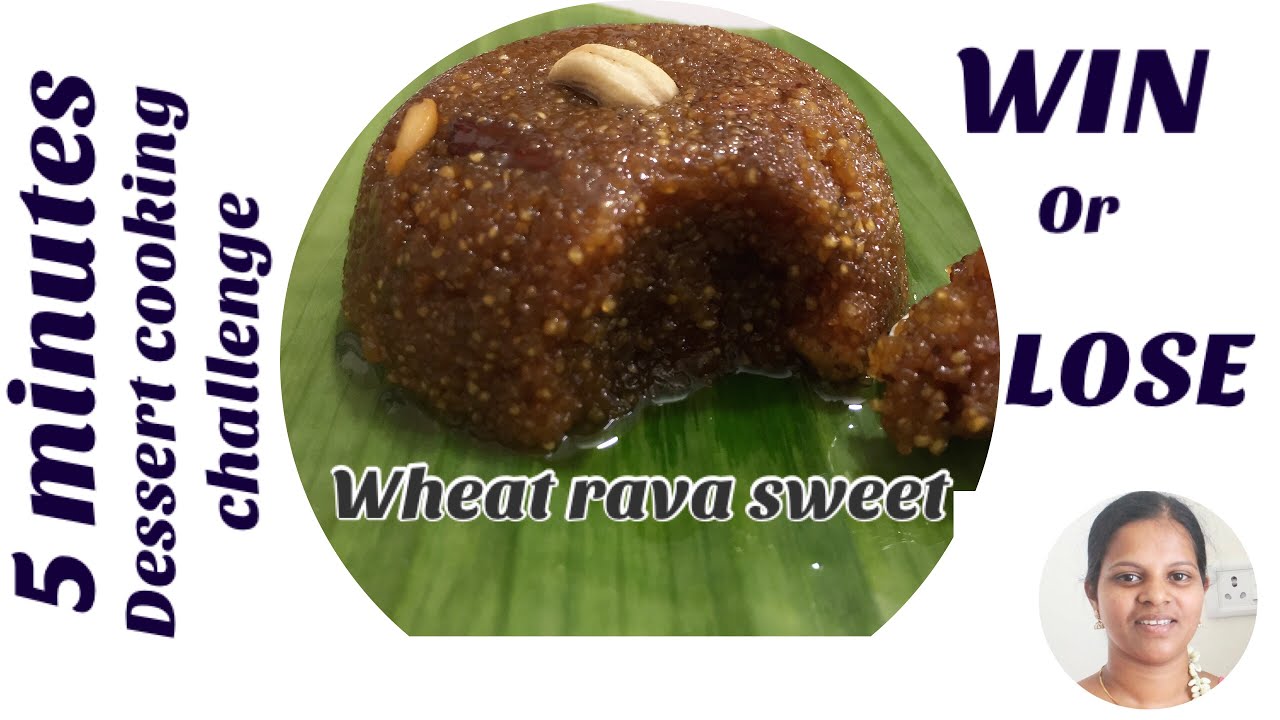 wheat rava sweet recipe | Easy sweet recipe | Annavaram Temple prasadam ...