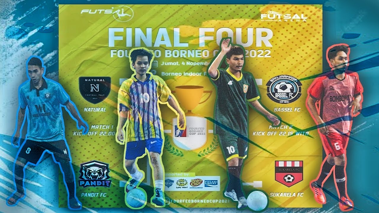 FOURFEO BORNEO CUP 2022 | Season 2 | Borneo Indoor Futsal Banjarmasin ...