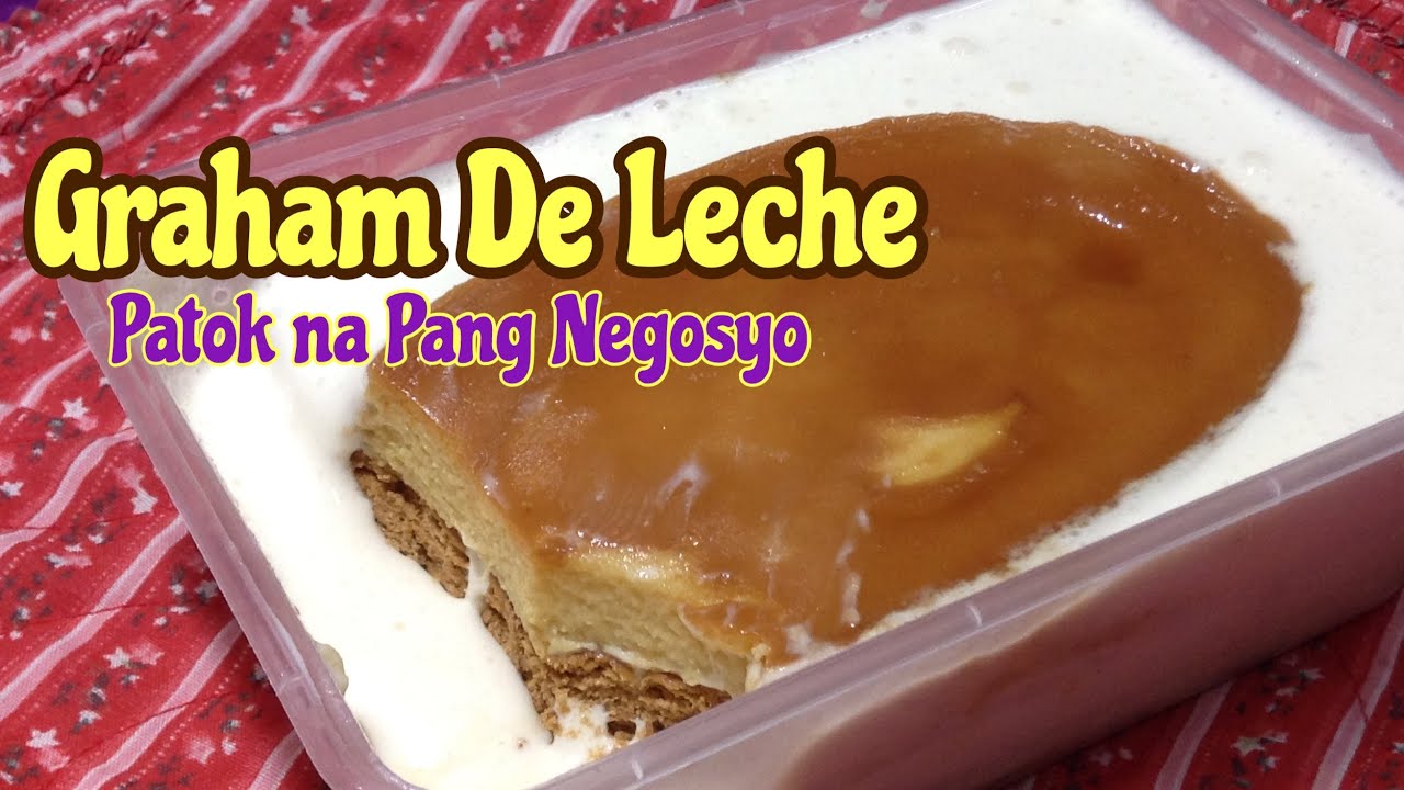 GRAHAM DE LECHE | CREMA DE LECHE how to make a simple dessert (Ayos ...