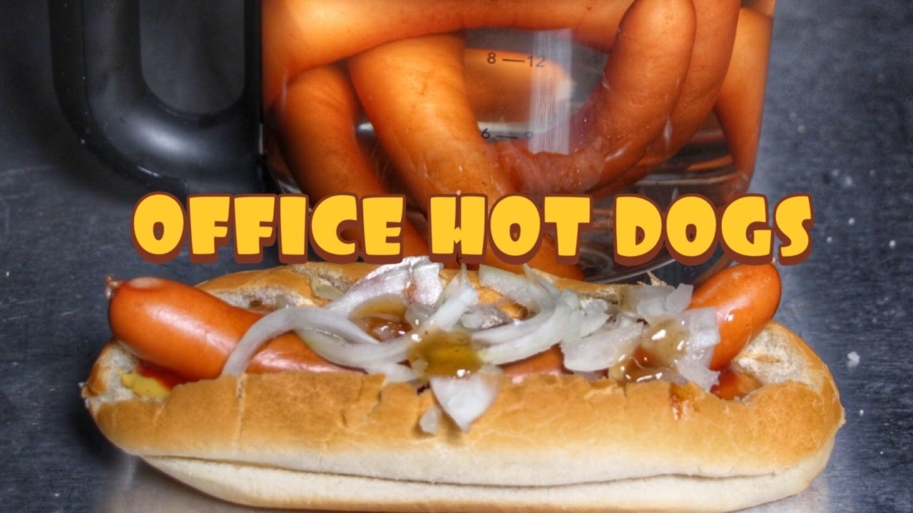Wie man HOT DOGS im BÜRO macht - OFFICE HOT DOGS - deutsches BBQ-Video ...