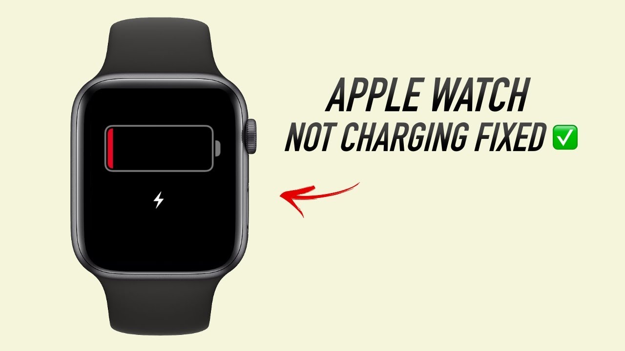 Apple Watch Not Charging Fixed in 5 Minutes! - YouTube