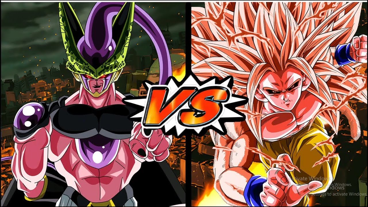 Dragon ball AF Cellbuzer VS Goku Super Saiyan 10 Elemental - YouTube
