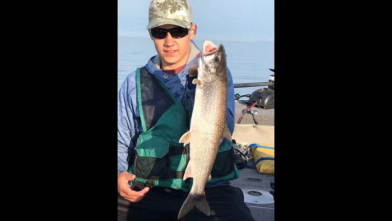 Lake Trout fishing on Lake Superior - YouTube