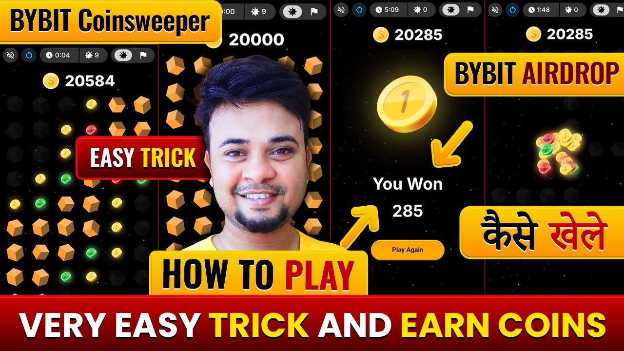 Bybit coin sweeper game kaise khele bybit coin sweeper how to play ...