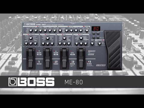 BOSS ME-80 - YouTube