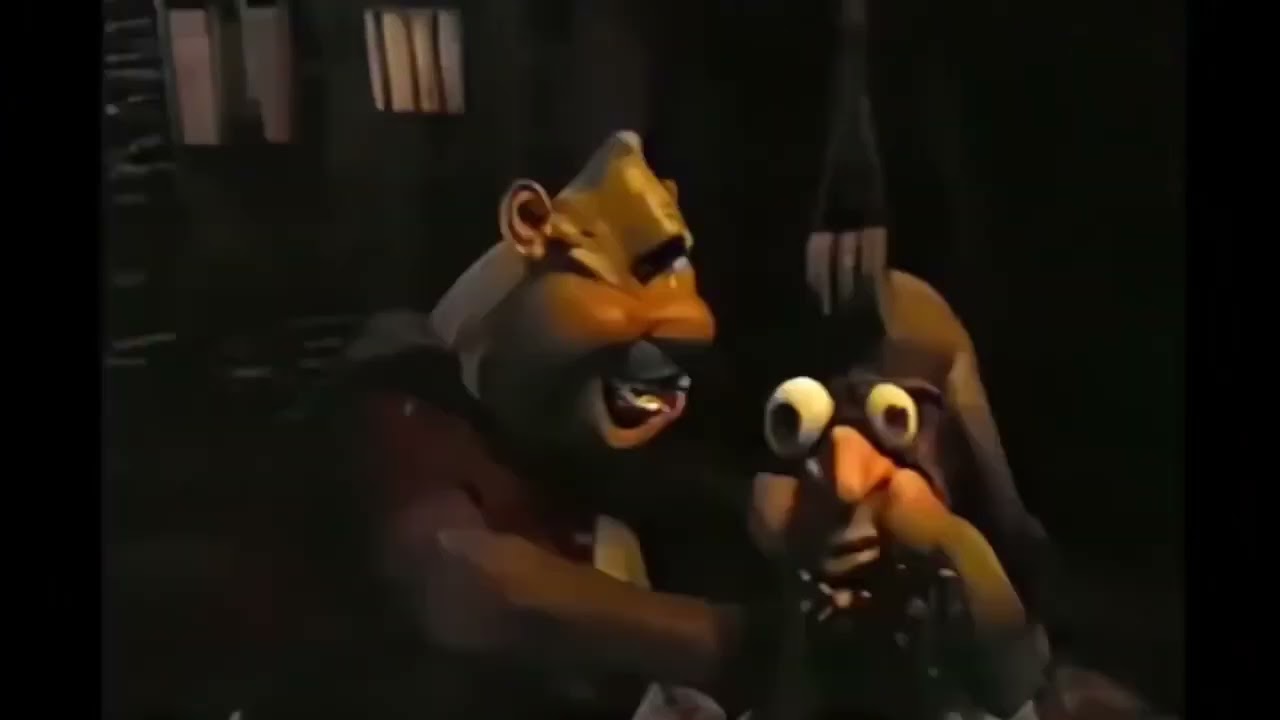 Shrek Animation Test (1996) Two Snippets Scene (This Audio Belongs to ...