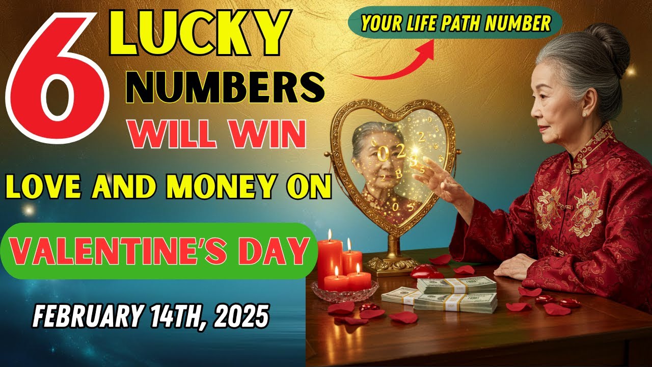 6 Lucky Numbers to Manifest Wealth and Love on Valentine’s Day! Lunar ...