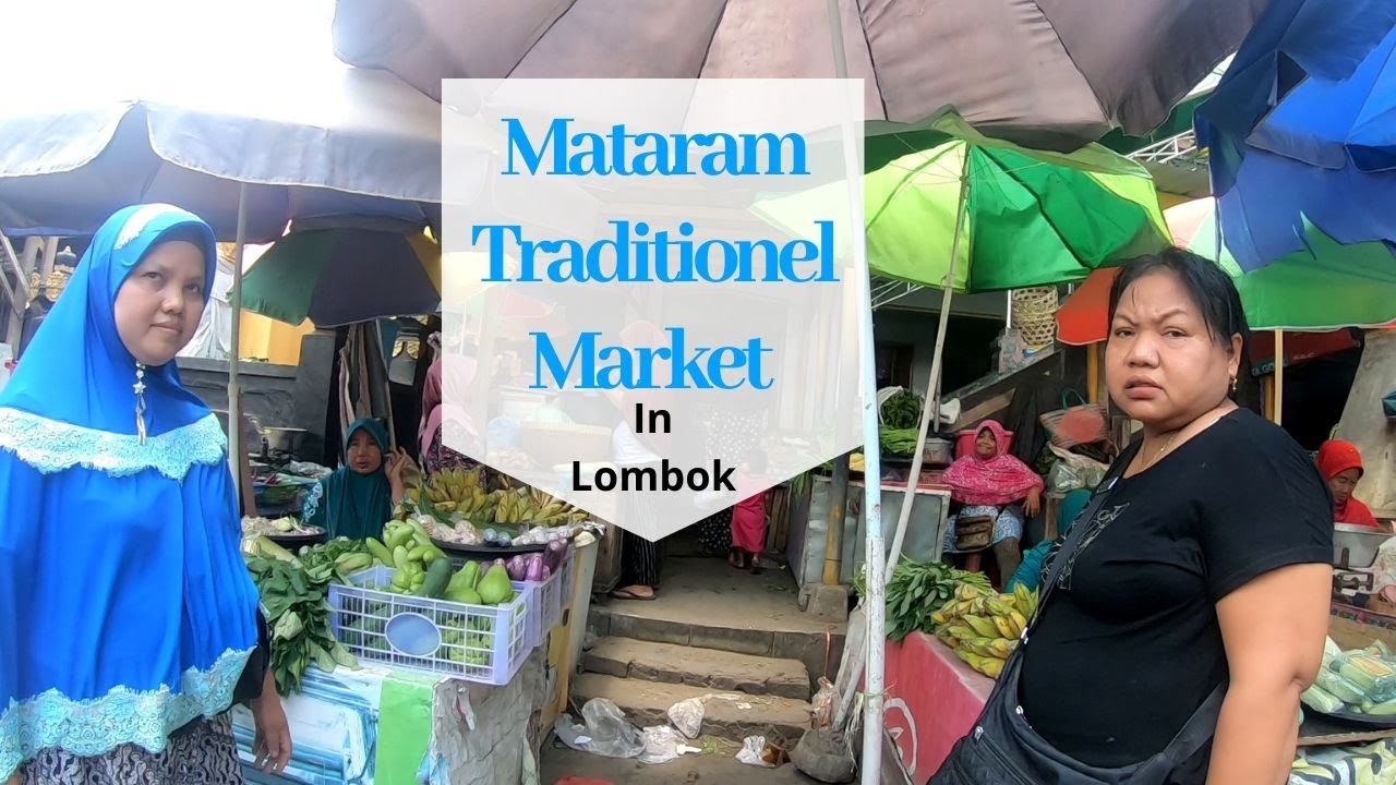 Mataram Traditionel Food Market - YouTube