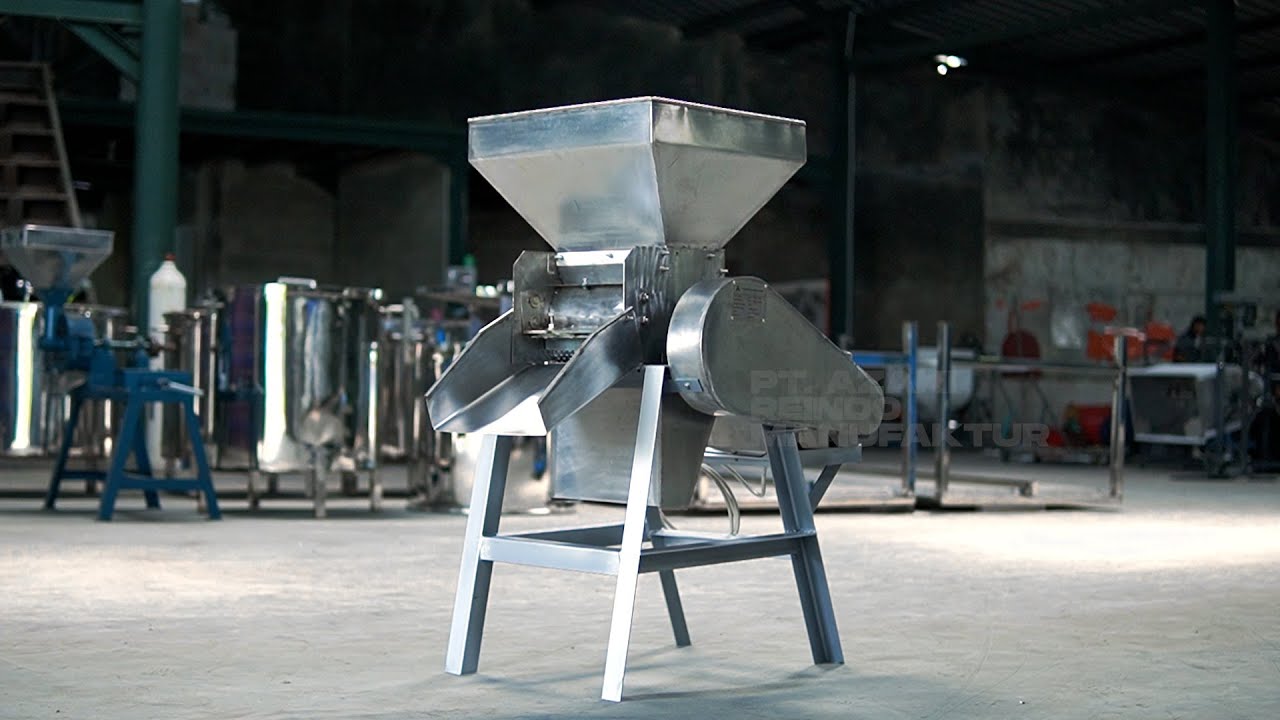 Review Mesin Giling Pemisah Kulit Kedelai Produksi PT Azaki Reindo ...