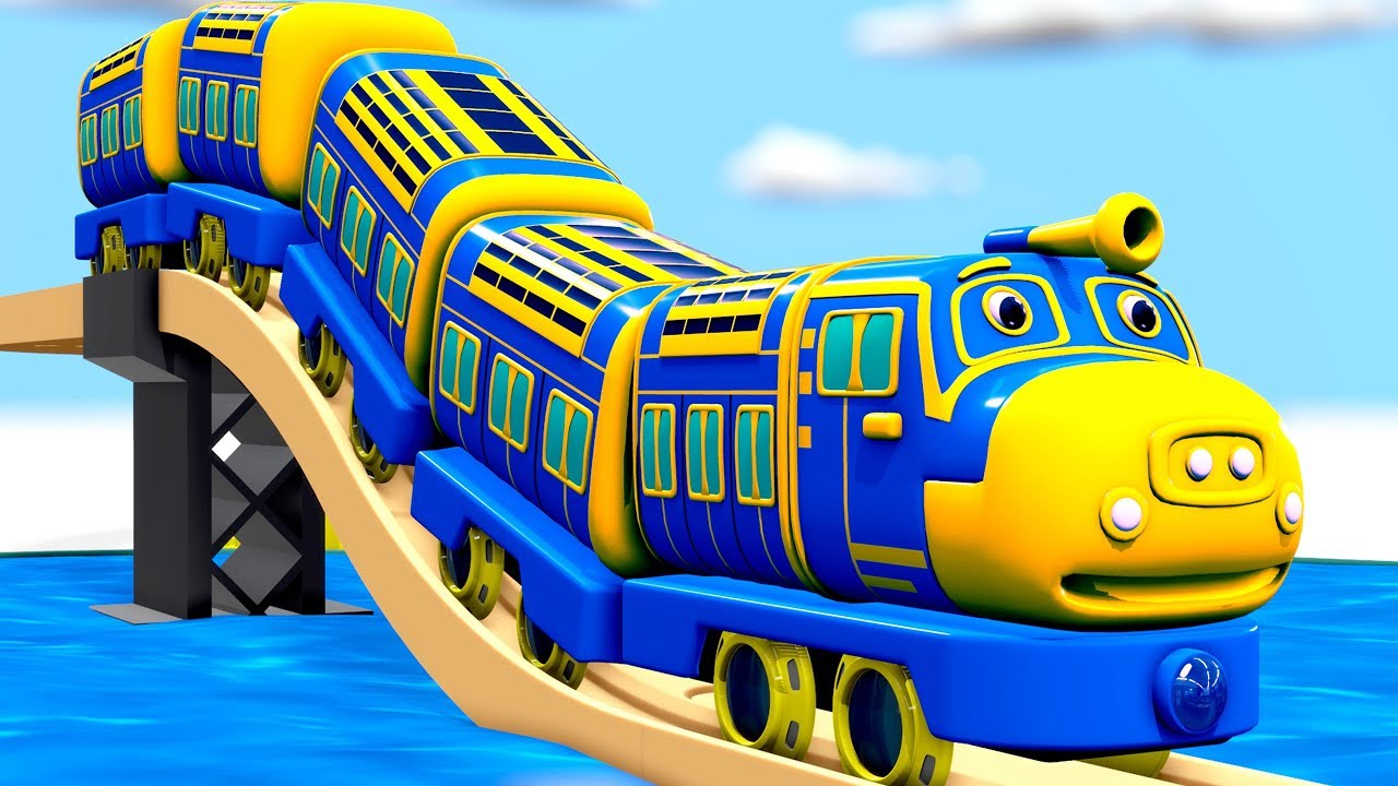 Train City Cartoon - Choo Choo Train - Toy TRAIN CARTOON - Trains for ...