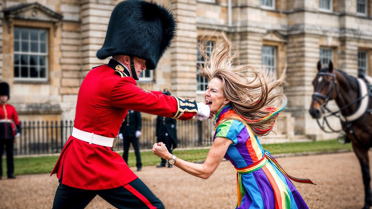 When Royal Guards Fight Back! - YouTube