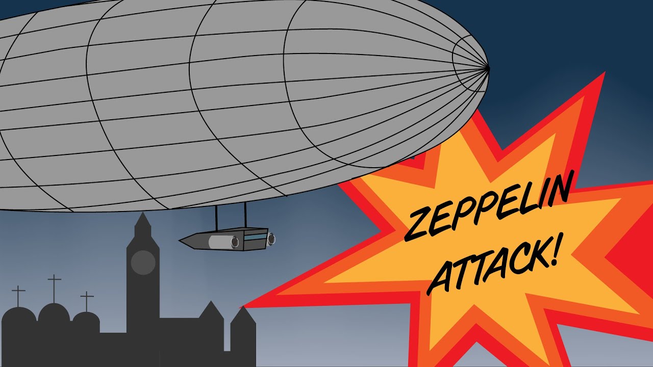 The WW1 Blitz: Zeppelin Air Raids over Great Britain - YouTube